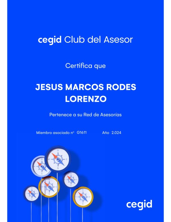 JESUS MARCOS RODES LORENZO - Cegid Club del Asesor